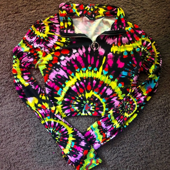 Dolls Kill | Tops | Dollskill Cropped Long Sleeve | Poshmark